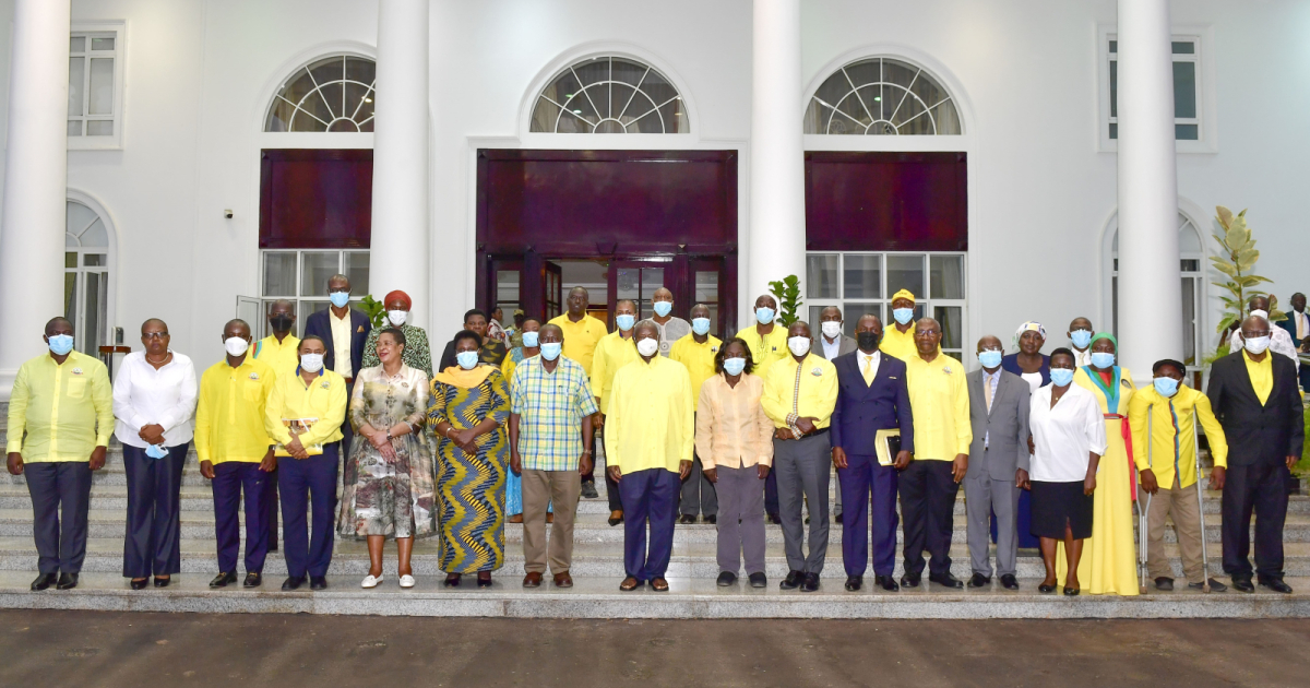 PRESIDENT MUSEVENI MEETS NRM CEC MEMBERS | National Resistance Movement