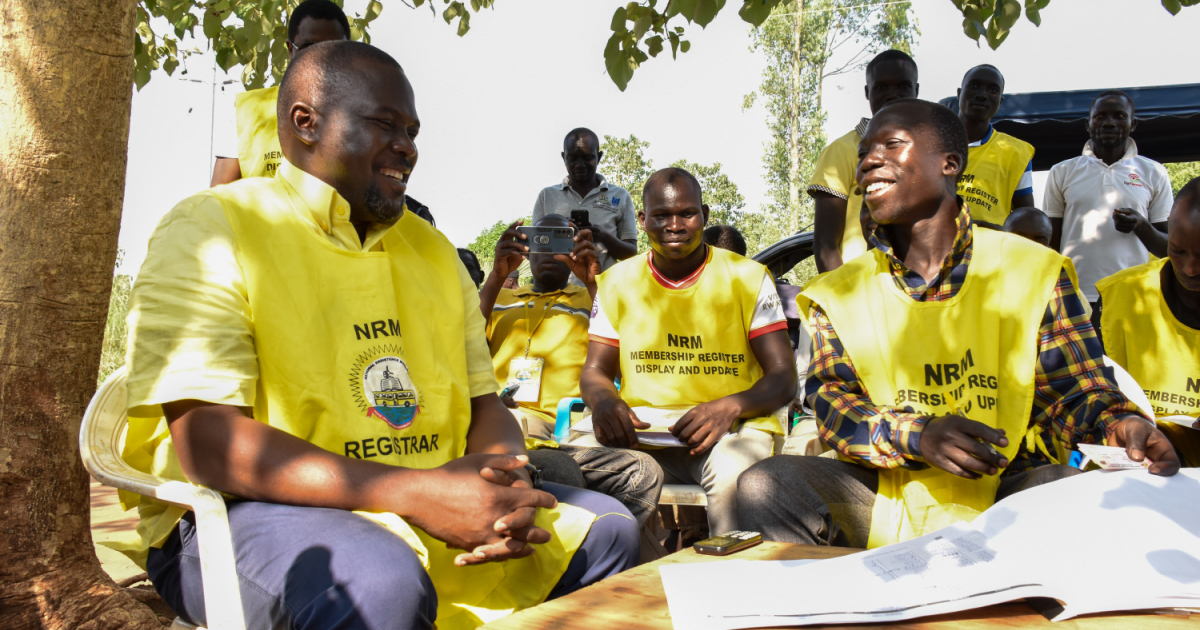 NRM Secretary General Todwong declares Register update a success ...