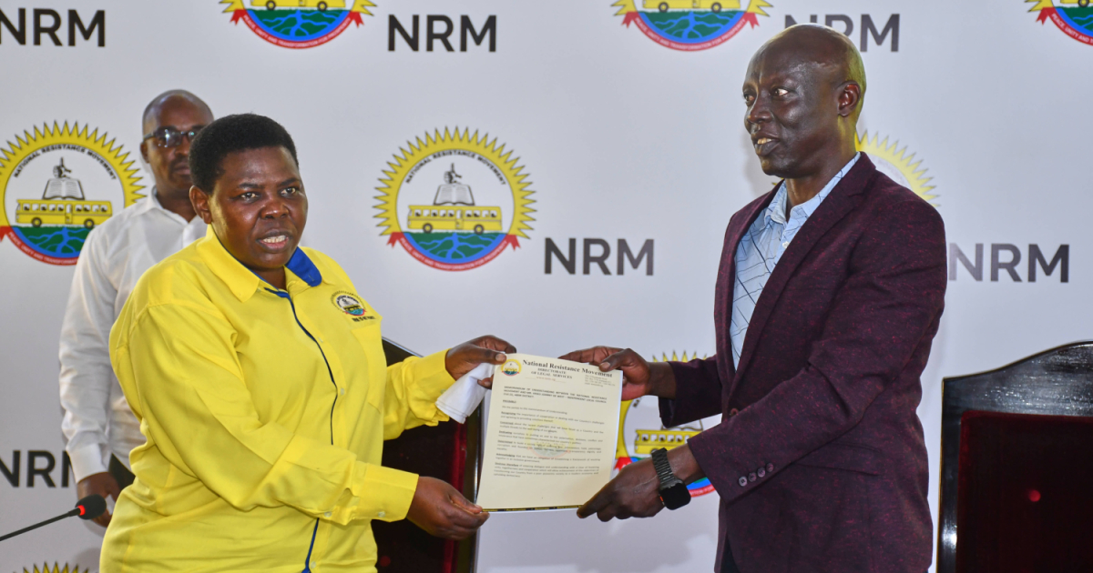 NRM signs M.O.U with Abim district incoming LCV | National Resistance ...