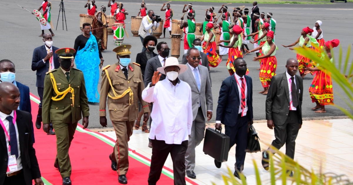 President Museveni attends the 20th Extra Ordinary summit of EAC Heads ...
